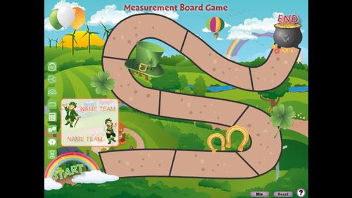 Measurement: Board Game - NOTEBOOK Gr. 6-8 by CCP Interactive | TPT