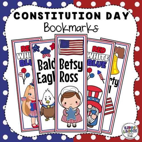 Constitution Day Bookmarks & Activities |September U.S. History Themed ...