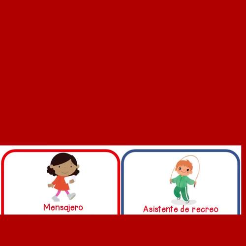 Dual Language Classroom Helper Job Titles Spanish & English Bilingual ...