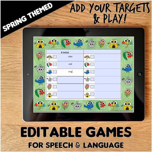 Mixed Groups Editable Board Games - No Print - Spring, Star Warz & Tacos