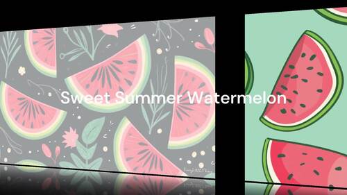 Sweet Summer Watermelon Images for Slide Presentations | PPT, PNG ...