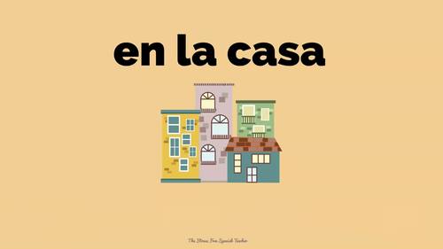 Spanish CASA Homes NOVICE Reading Comprehension Lecturas for Spanish 1 ...