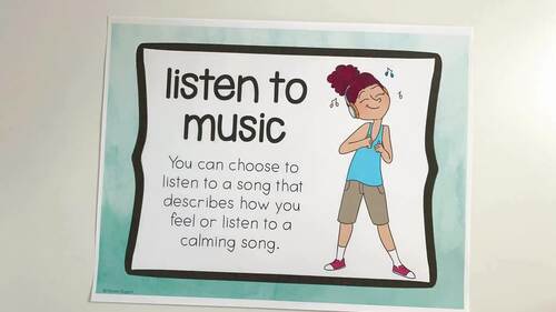 Social Emotional Learning Activities for Teens - Posters and Coloring Pages