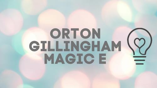 Orton Gillingham (EBRI) CVCe Lesson Independent Work Packet by FAAB ...