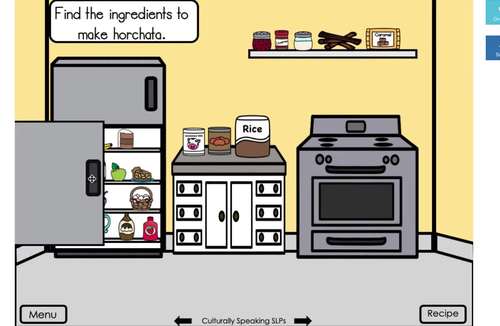 Boom Cards™ Exploring Latin Recipes by Culturally Speaking SLPs | TPT