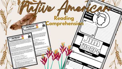 John B Herrington Reading Comprehension Activity Native American ...