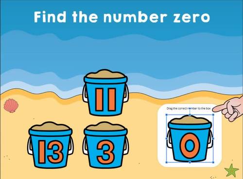 Find the Number 0 to 20 Summer Google Slides™ Activity by Tech Teacher Pto3