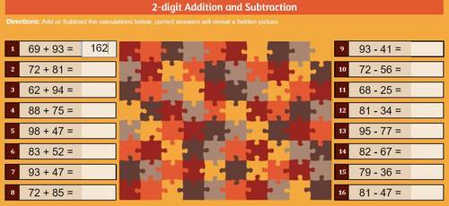 Digital Shape Puzzle NO PREP - Autumn Gnome Jigsaw Puzzle Reveal