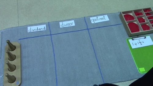 Montessori Fraction Division 3 by Montessori Tube | TPT