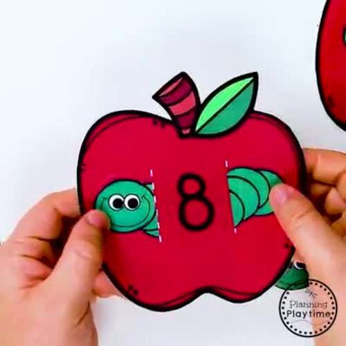 Apple Worksheets – Preschool Apple Activities & Crafts | Math & Literacy