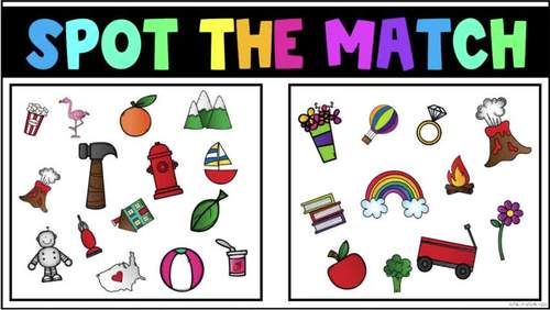 Morning Meeting Game | Spot The Match by Keeping Up With Ms Kissell