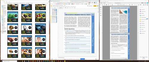 Science Sub Plans - 52 Articles MEGA BUNDLE | Printable & Distance Learning