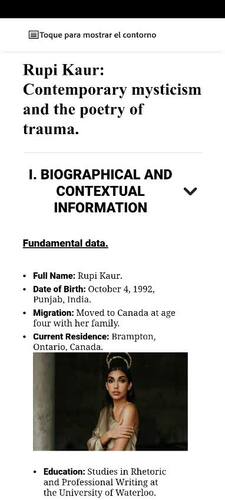 Rupi Kaur: contemporary mysticism and the poetry of trauma | Teaching Unit
