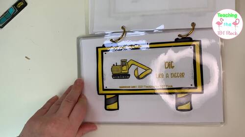 Transportation and Construction Toddler Packet by Teaching the TOT Flock