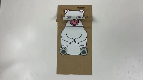 Polar Bear Animal Puppet Craft by Fun with Speech Therapy Teacher