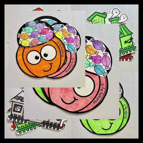 Haunted House Arrays | Halloween Multiplication Math Craft by Typically ...