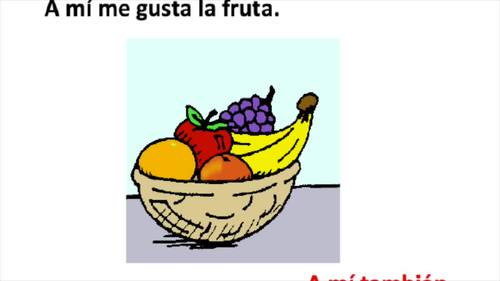 Me gusta la fruta – Musical Chant with PDFs and MP3s by Lonnie Dai Zovi