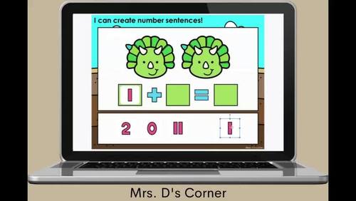 Dinosaur Digital Activity Bundle | Distance Learning by Mrs Ds Corner