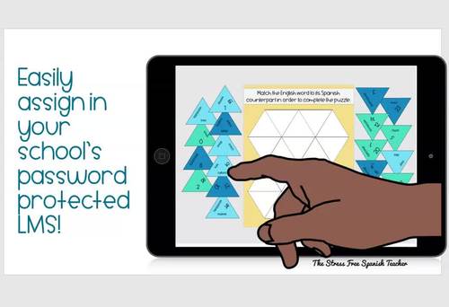 Spanish Numbers Practice DIGITAL Puzzles LOS NUMEROS numbers 1 to 100 ...