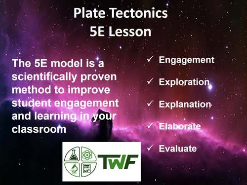 Tectonic Plates - 5E Lesson Bundle by Teach With Fergy | TPT