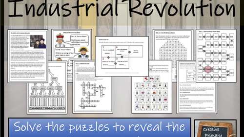 Industrial Revolution Escape Room Activity by Creative Primary Literacy