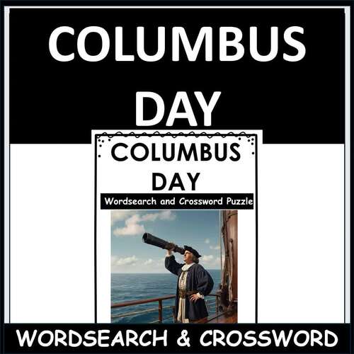 Columbus Day Activities Puzzles | Worksheets | Middle | September ...