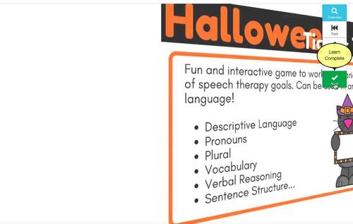 Halloween Tic Tac Toe | Boom Cards by Sharon Burgess Ortho | TpT