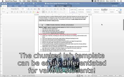 Solar Oven Design Summative Lab by The Science Fair | TPT