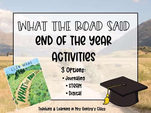 What the Road Said End of the Year Read Aloud Activities | TPT