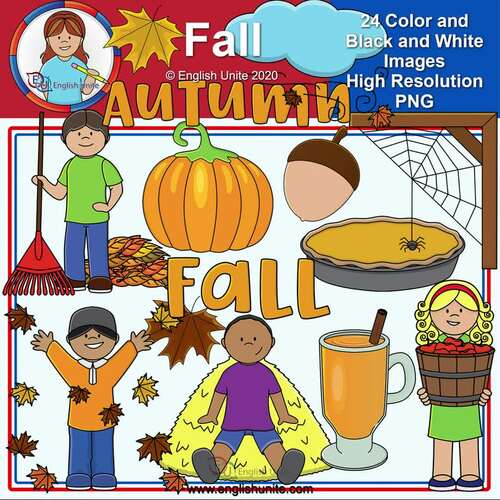 Clip Art - Seasons Bundle by English Unite Clip Art | TPT