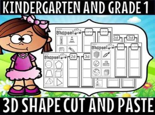comparing 2d and 3d shapes by Murphys lesson design studio | TPT