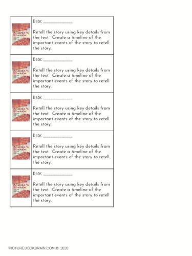 Nadia's Hands by Karen English Lesson Plan and Google Activities