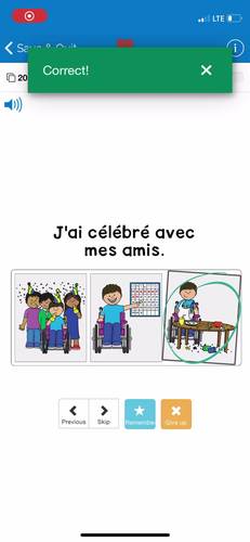 Verbes en 3 temps jeu B | La grammaire française by LOL - Life of Learning