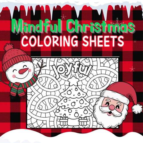 Christmas Coloring for Grades 1 - 5 Holiday Fun Printables | TPT
