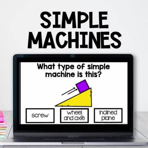 Simple Machines Science Activities - Digital Resource - BOOM CARDS ...