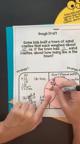 Story Problem/CGI Craftivity Bundle with Word Problems | 5th Grade