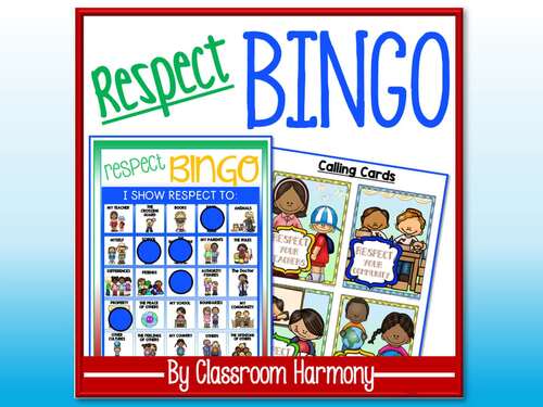 Respect BINGO | Character Ed & SEL Game | Social Skills Activity ...