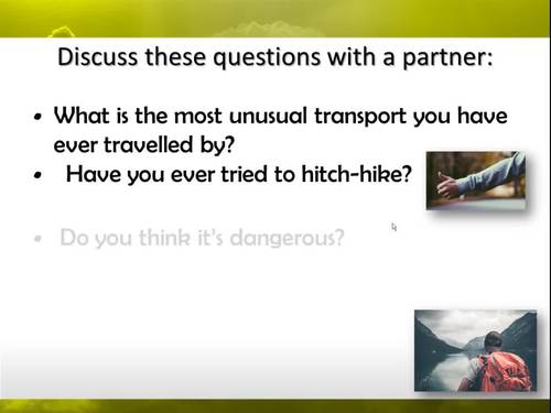 "Travel the World FOR FREE!" Intermediate to Advanced ESL lesson (B1-C1 ...