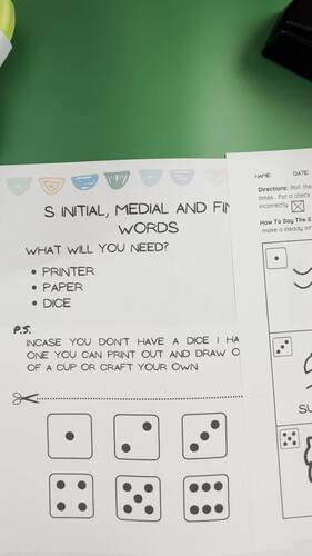 S Sound Words | Speech Therapy by Speech Therapy Gina Britt | TPT