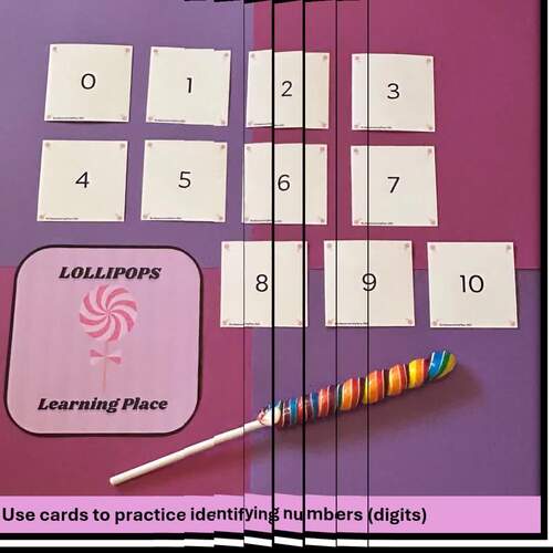 Bundle: Printable: Numbers Match Card Sets and Worksheets | TPT