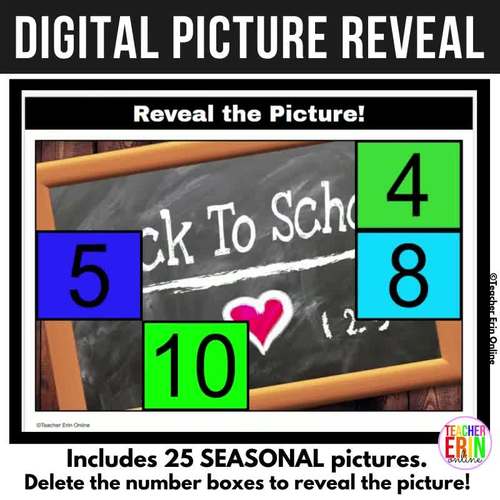 Digital Mystery Picture Reveal MEGA BUNDLE | 80 Picture Games | Google ...