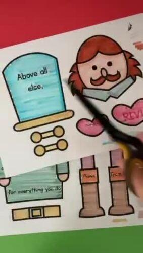 Nutcracker bulletin board craft & Sunday school Bible lesson. Guard heart