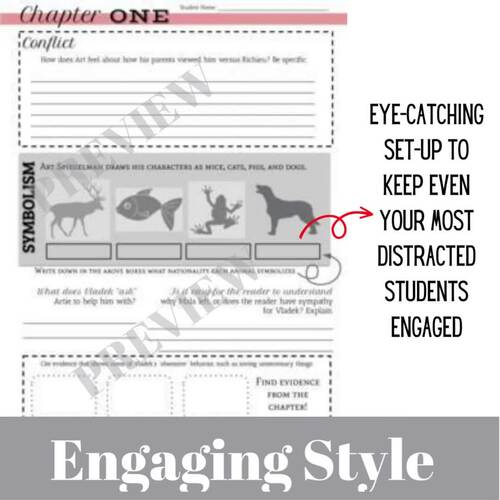 MAUS Part II Complete Study Guide **DIGITAL VERSION INCLUDED** | TPT