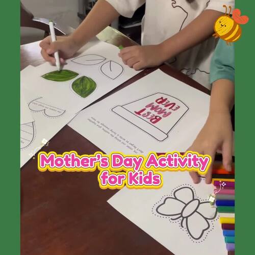 Mothers Day Craft, Craft for Mom, Mothers Day Gift, Best mom ever Craft