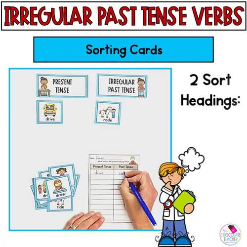 Irregular Past Tense Verbs - Grammar Worksheets and Activities | TPT
