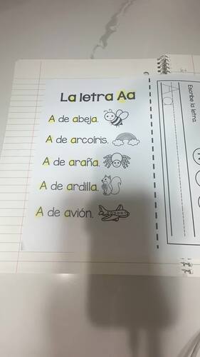 Cuaderno Interactivo del Alfabeto en Español | Alphabet Interactive ...