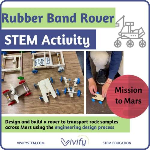 Mars Rubber Band Rover Engineering Design Challenge (Space STEM) by ...