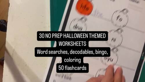 Halloween Decodable Passages and Phonics Worksheets | TPT