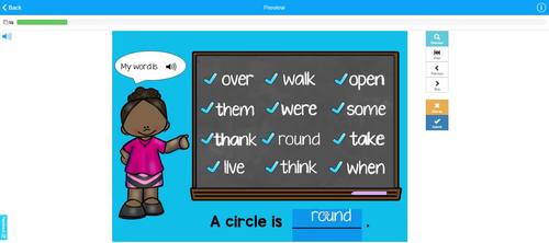Sight Word Boom Cards Sentences | First Grade Word List | TpT