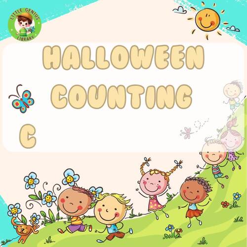 Halloween Counting Cut and Paste Numbers 1-10 | Worksheets | PreK-2nd Grade